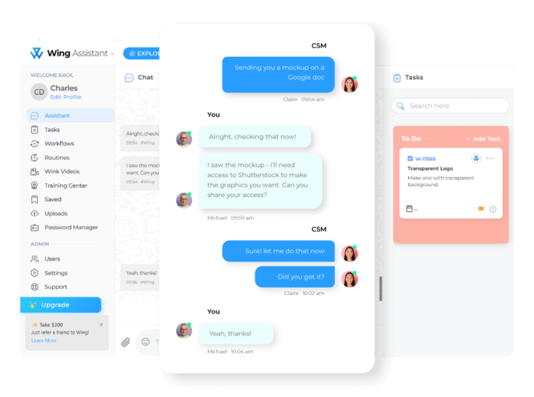 Wing Assistant: Top 0.5% Virtual Assistants in Admin, Sales, Marketing ...
